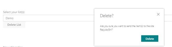 Pnp List Picker And Fluent Ui Dialog Control In Sharepoint Framework